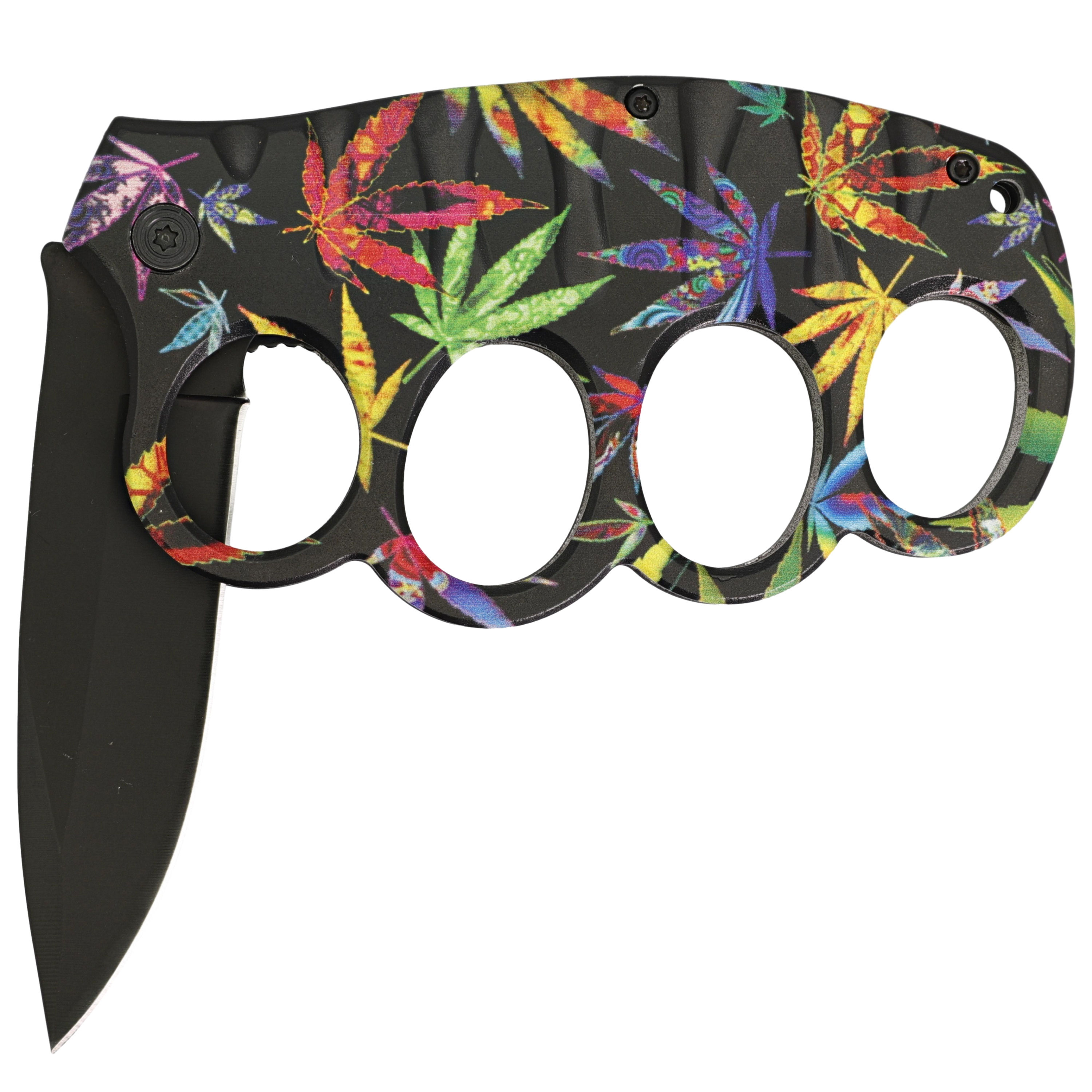 2191 Tripping Balls Trench Style Spring Assist Drop Point Knife - Fixed ...