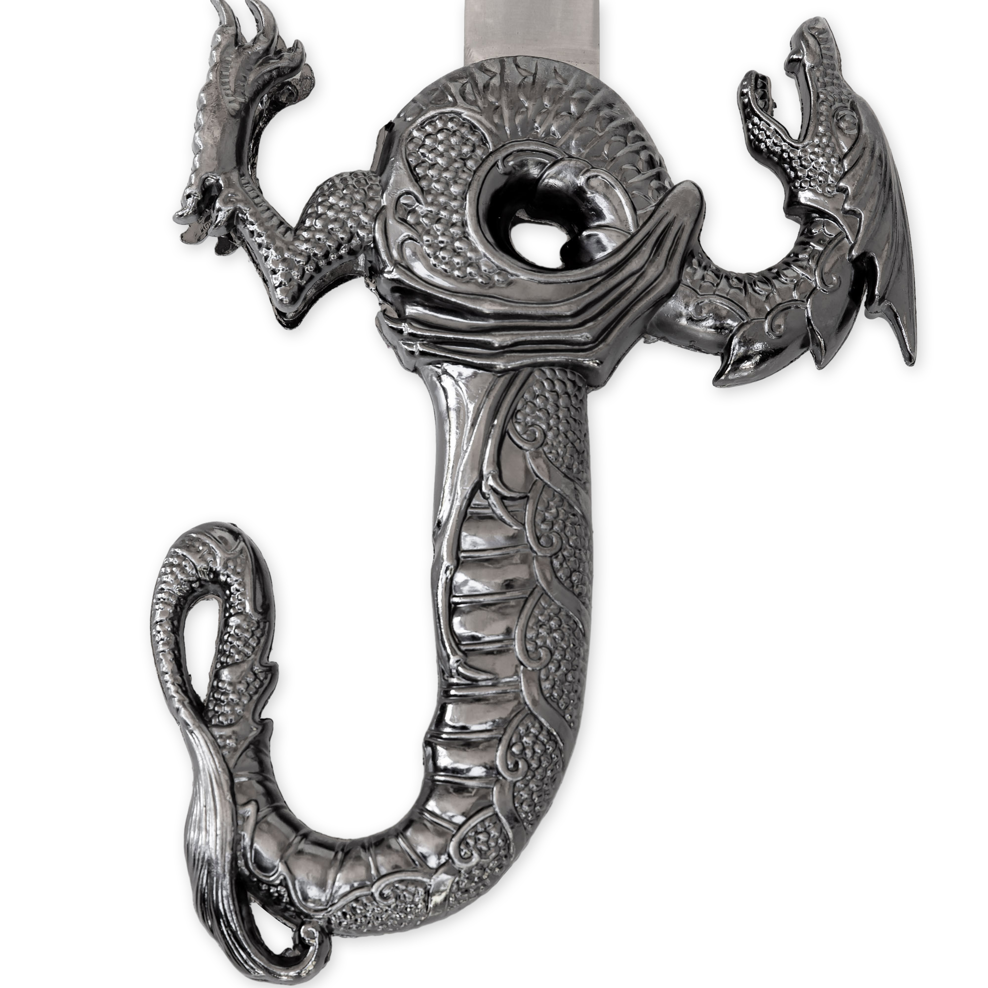 2729 Sea of Flames Dragon Serpent SilverCeremonialRoyal Dynasty Saber ...