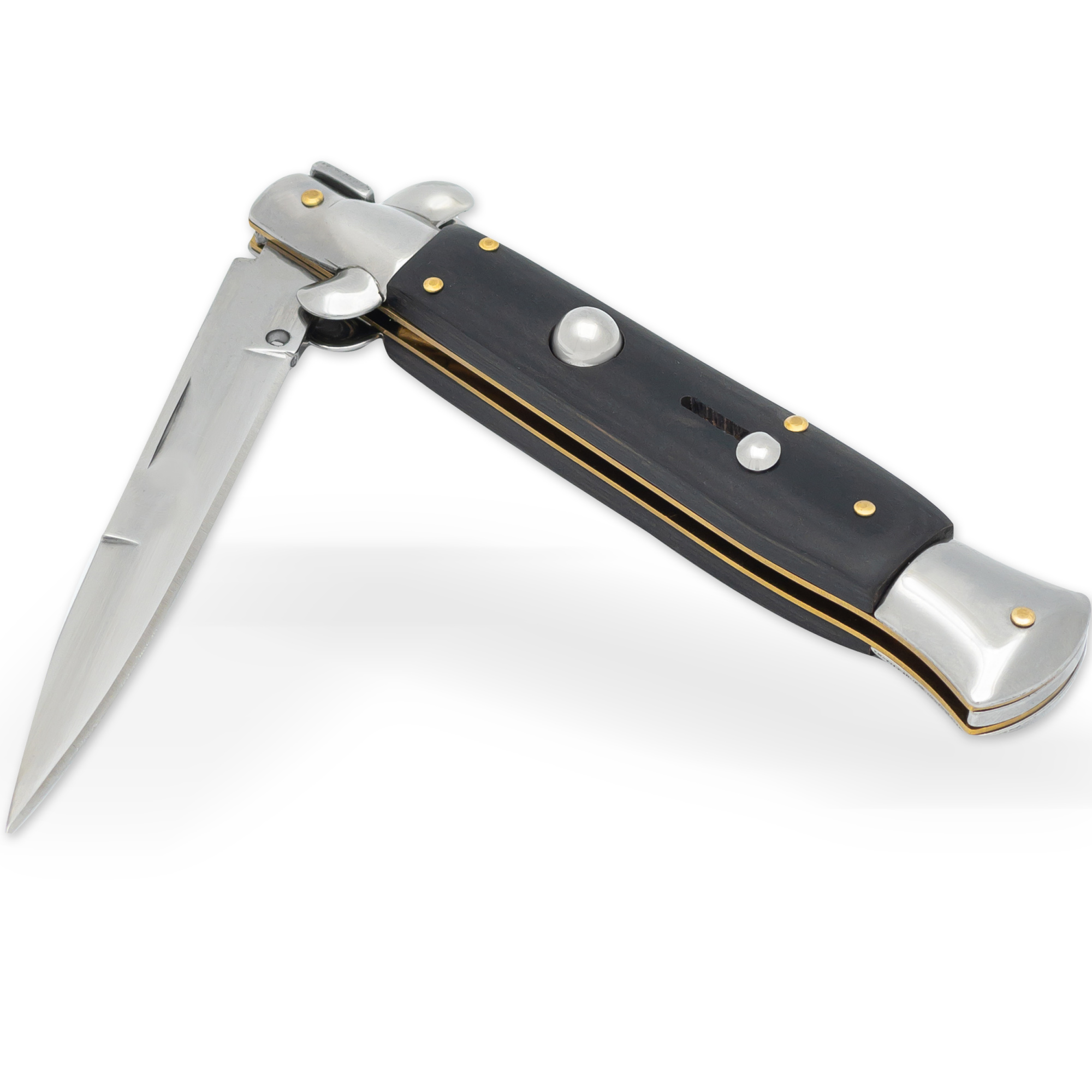 5580 IL Grande Italian Milano Stiletto Dark Ritual Automatic Knife ...