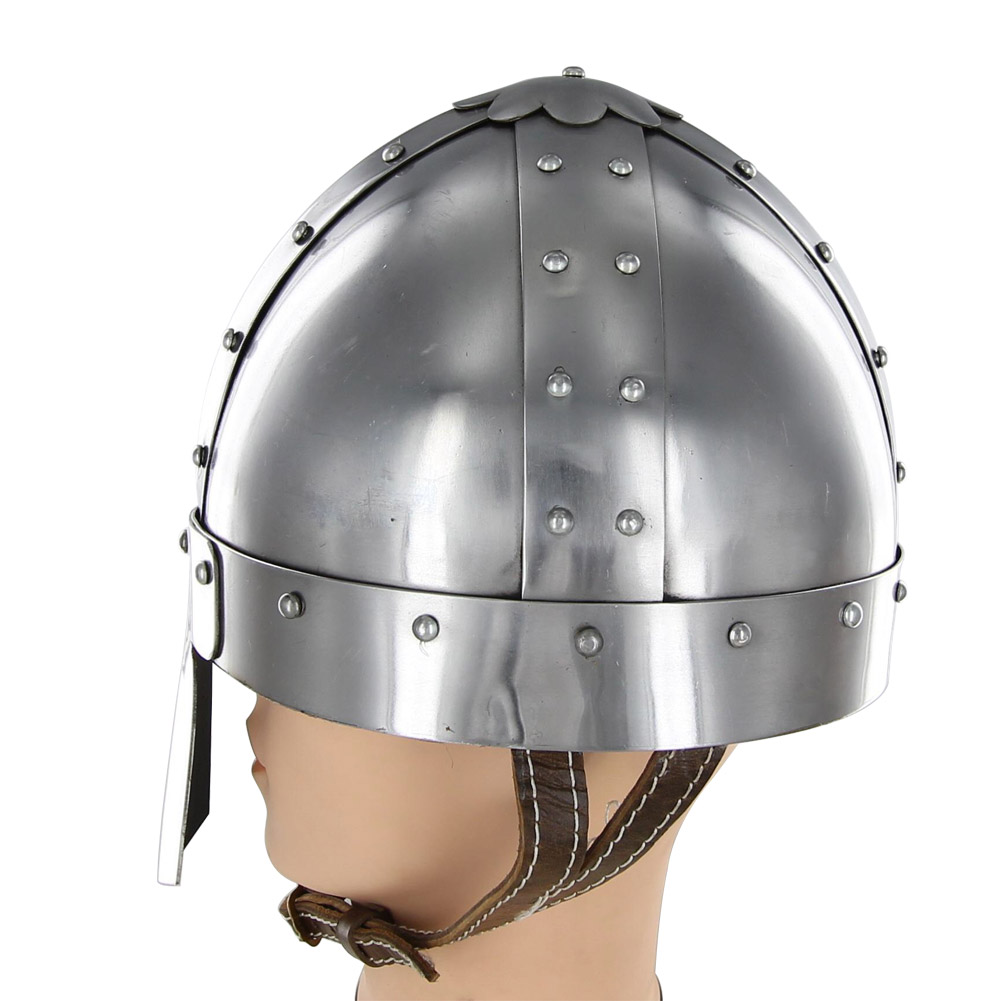 2159 Medieval 18g Spangenhelm Combat Helmet - Hats & Headwear at ...