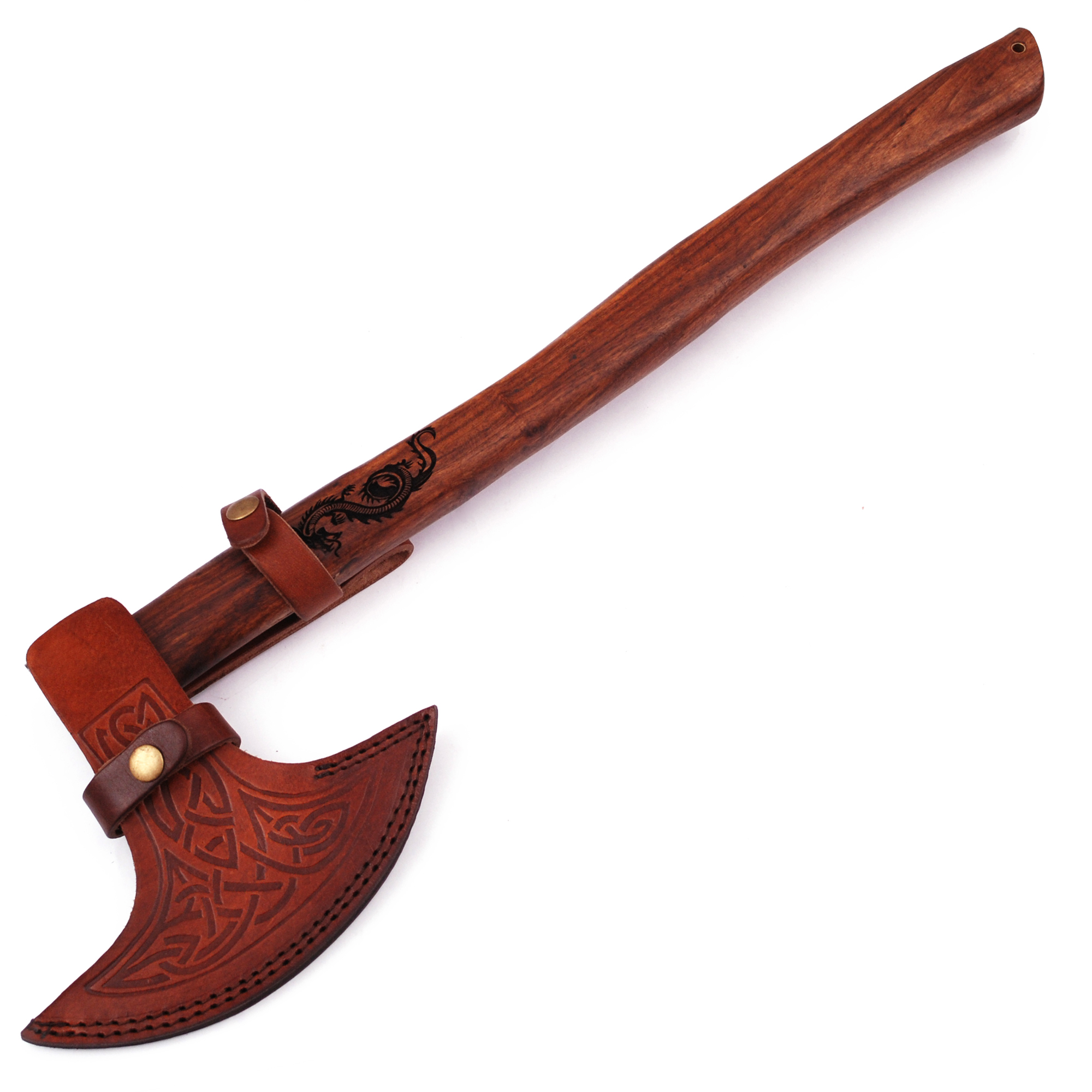 2233 Viking Dragon Slayer Norse Dane Battle Axe | Engraved Handle ...